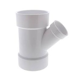 PVC Wye 4in x 2in DWV CE