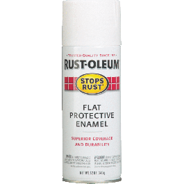 FLAT WHITE SPRAY PAINT