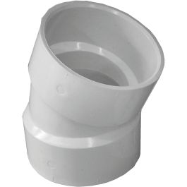 3IN 22-1/2D PVC-DWV ELBOW