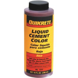 RED Liquid Cement Color Quikrete