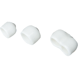 WHITE END CAPS